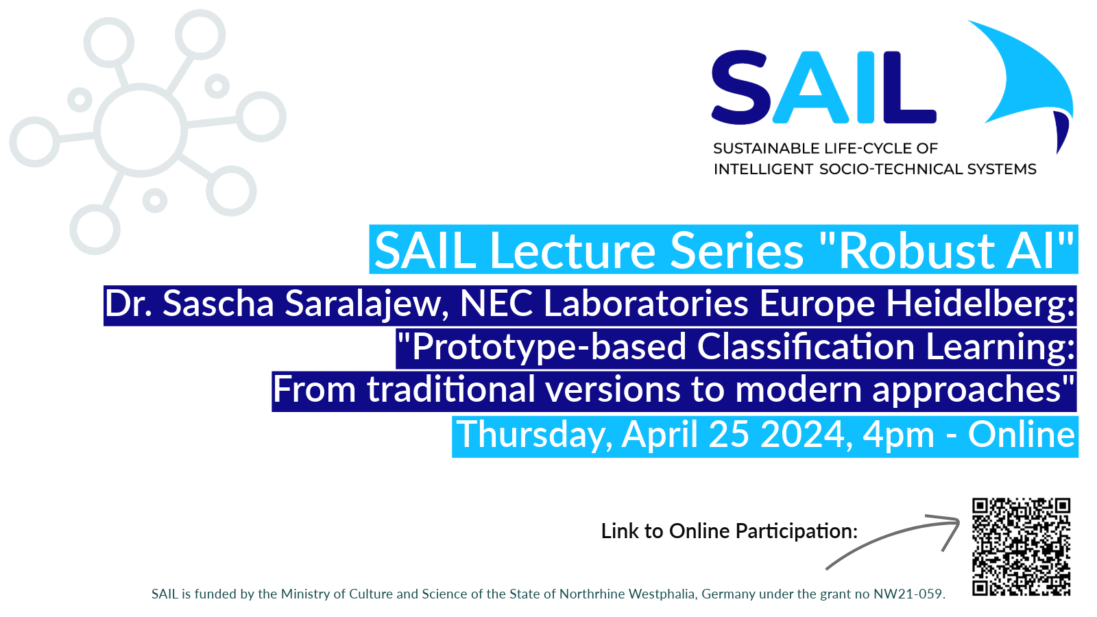 Lecture Series “Robust AI”: Sascha Saralajew - SAIL